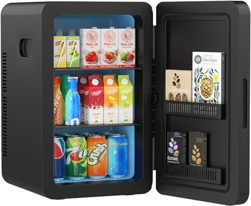 Cobuy Personal Mini Fridge Cooler, Portable Small Fridge Cooler and ...