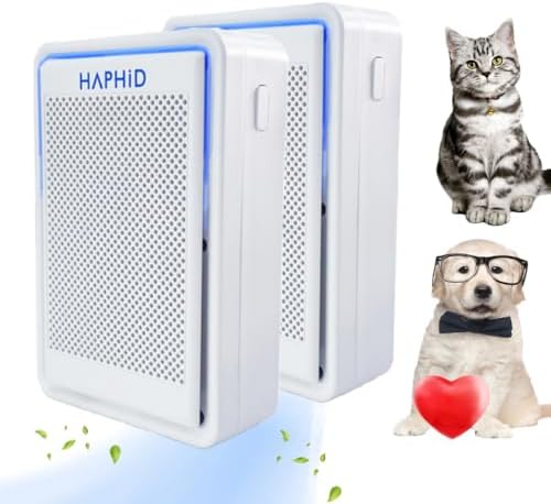 Amazon.com: HAPHID Cat Litter Deodorizer Plug In Ionizer Air Purifier ...