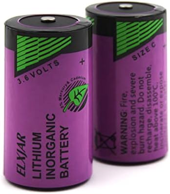 Amazon.com: elxjar (2-Pack) 3.6V TL-5920 Lithium Battery Replacement ...