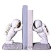 Joyvano Astronaut Bookends - Book Ends to Hold Books - Space Decor ...
