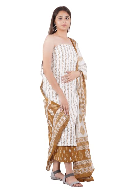 Buy KWATCHI Womens And Girls Pure Cotton Unstiched Salwar Suit Dress ...