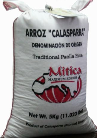 Amazon.com : Calasparra Paella Rice - 5 kg : Grocery & Gourmet Food