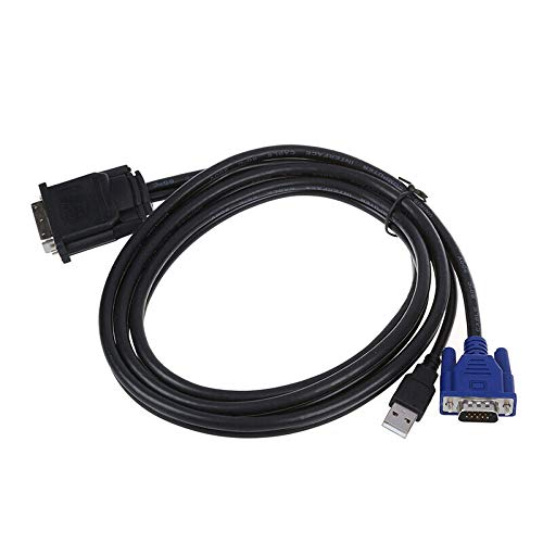 PRAV® Laptop DVI 30+5 Pin to VGA 15 Pin and USB Adapter 1.5m Cable L3W2 ...