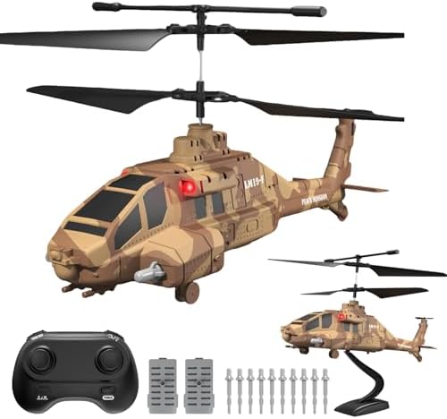 Amazon.com: LMRC RC Helicopter with Missiles, 2.4GHz Remote Control ...