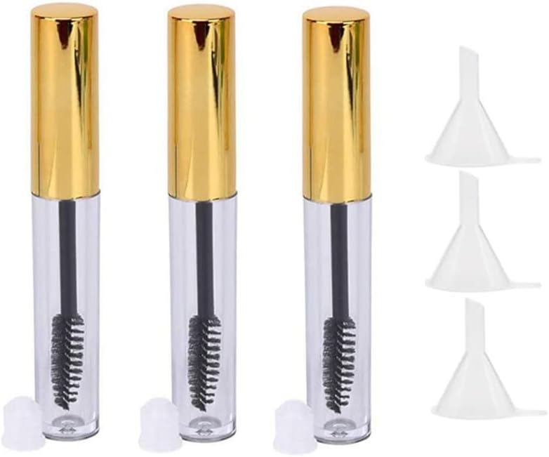 Amazon.com : 4 Pack Empty Mascara Tube with Eyelash Wand, ForSewian10ml ...