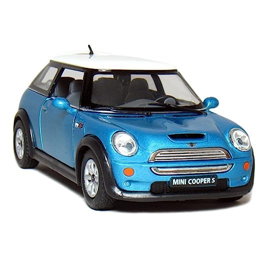 SHOPWEB 1:28 Scale Mini Cooper,Toy Car Metal Alloy Pull Back Vehicles ...