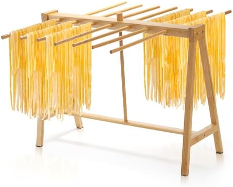 Amazon.com: Bellemain Collapsible Large Pasta Drying Rack - Foldable ...