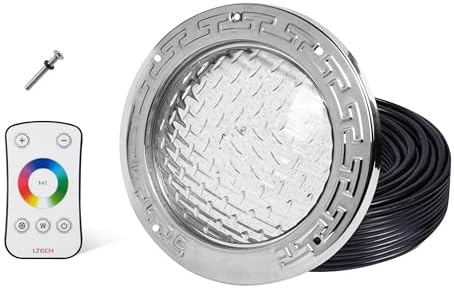 Amazon.com : LEDIARY 10" RGBW LED Pool Lights for Inground Pool, 120V ...