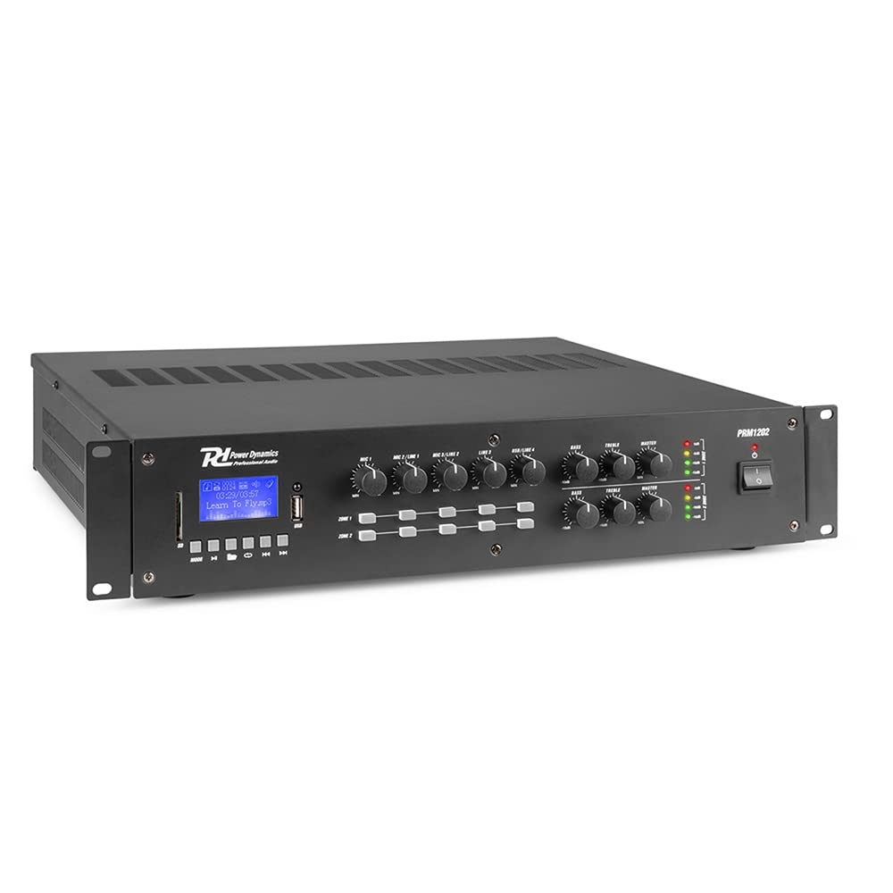 Power Dynamics PRM1202 2 Zone Multi Room Matrix Amplifier with ...