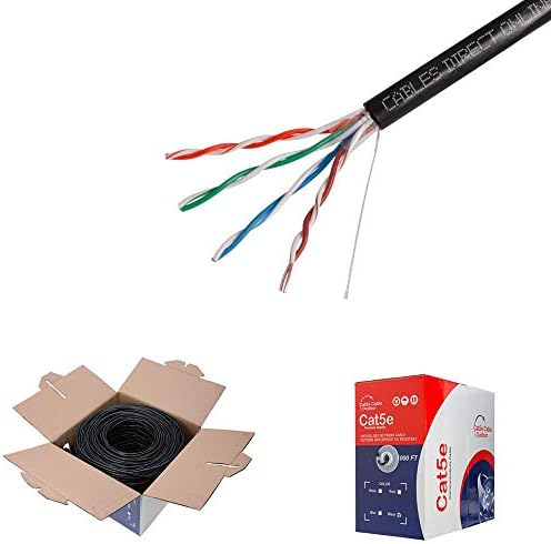 Amazon.com: Cables Direct Online 1000FT Direct Burial CAT5e UTP Outdoor ...