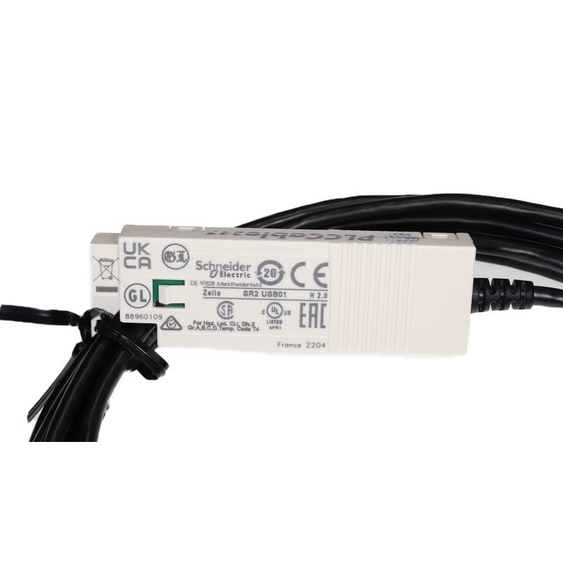 Schneider Electric SR2USB01 PLC Zelio USB Programmable Cable 000161 ...