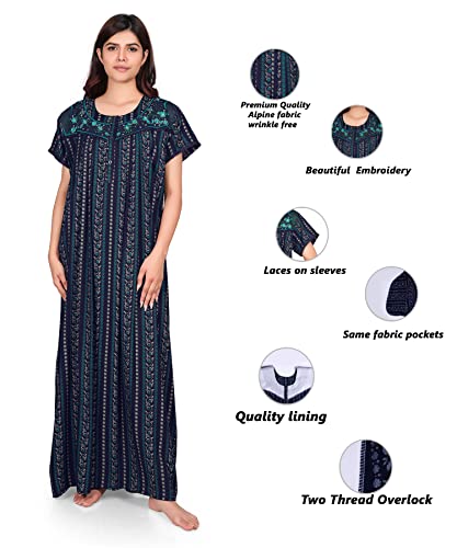 Buy SytleMuse Nighty| Nighty for Women| Cotton Nighty for Women| Nighty ...