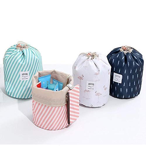Buy Koyet Toiletry Bucket Barrel Shaped Cosmetic Makeup Bag ...