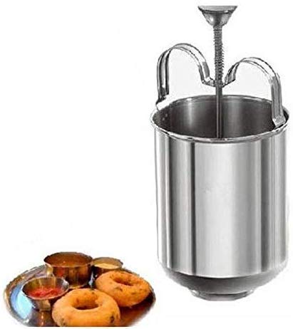 Buy MTF Stainless Steel Medu Vada Maker with Stand, mendu WADA Machine ...