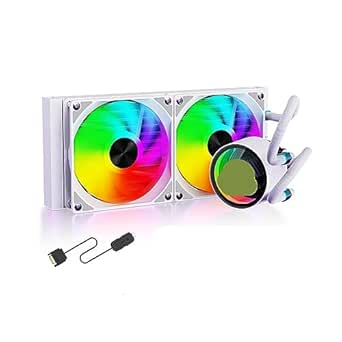 240mm Water Cooler CPU Liquid Cooled Computer Computer Radiator RGB ...