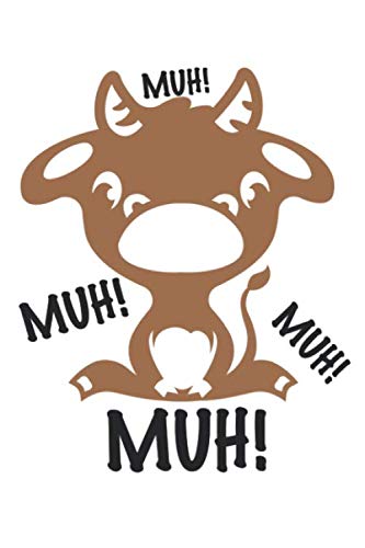 cow muh: Graph Paper Journal 6x9 inches with 120: Dafett, Warren ...