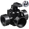 Amazon.com: Tandefio 3 Way Swimming Pool Diverter Valve Replacement ...