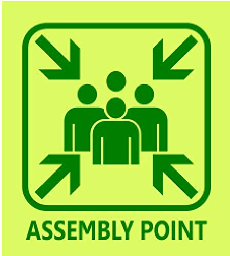 Signage of Assembly Point : 3mm (Thickness) (Aluminium Composite Panel ...