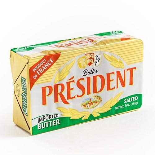 Amazon.com: Beurre President - First Quality Bar - Unsalted (7 ounce ...