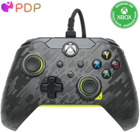 Amazon.com: PDP Wired Xbox Gaming Controller: Gamepad Licensed for Xbox ...