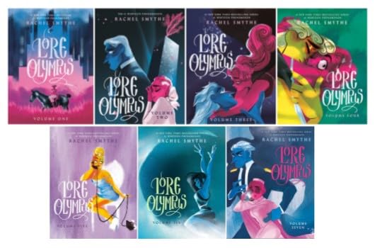 Lore Olympus Series Graphic Novel 7 Books Set (Volume 1 - Volume 7 ...
