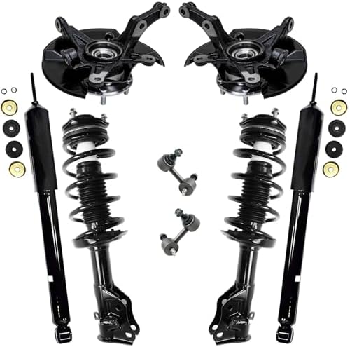 Amazon.com: Detroit Axle - Front Steering Knuckles & Hub Bearings ...