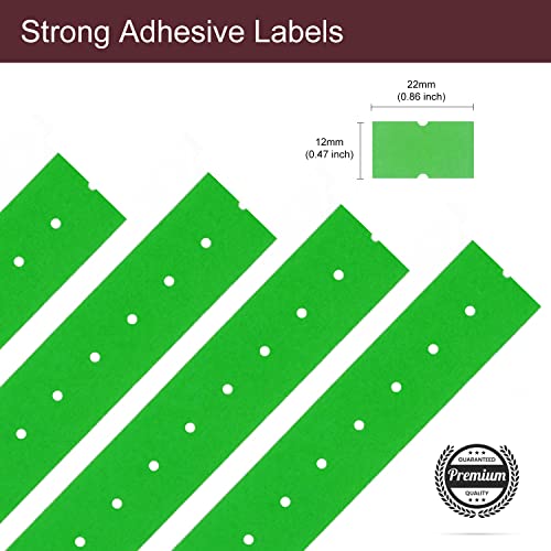 Snapklik.com : 1 Line Labels - 8,000 Green Blank Price And Date Gun ...