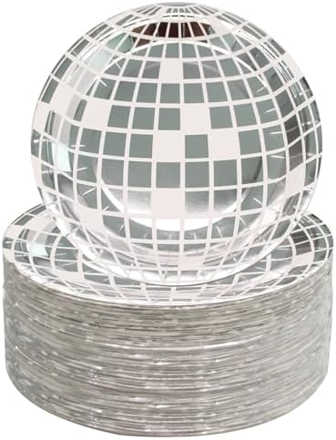 Amazon.com: CHUNNIN 100pcs CD Paper Plates 90's Party Plates 7in and ...