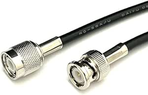 Amazon | Dreamsound TNCｰBNC変換RG58A/U 15M TNCオス-BNCオス | ドリームサウンド(Dreamsound) | 同軸デジタルケーブル