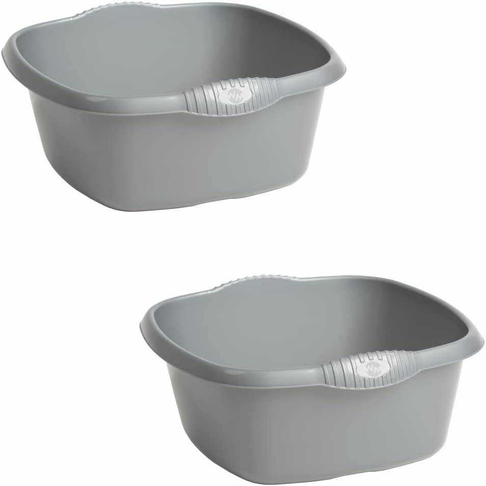 TML Square Washing UP Bowl 5L - Graphite 30 x 30cm : Amazon.co.uk: Grocery