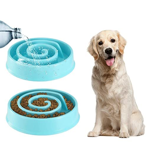 KYNA Non Toxic Choking Design Pet Bowl Anti Slip Feeding Tray for Dogs ...