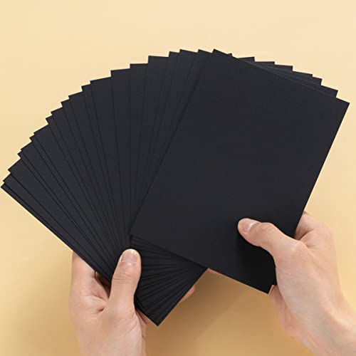 Snapklik.com : 100 Pack Thick Paper Cardstock Blank Heavy Cards Stock ...