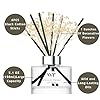Amazon.com: WEALD TRIBE Flower Reed Diffuser Set Fresh Linen Scent for ...