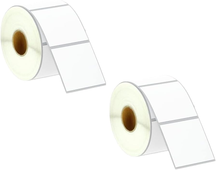 True-Ally 50x50 Chromo Square Barcode Label Sticker - 2 x 2 inches ...