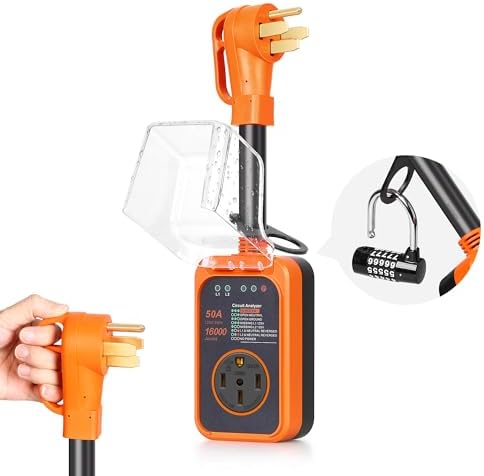 Amazon.com: RV Surge Protector 50 Amp, Upgraded 16000 Joules Power ...