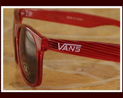 Amazon.co.jp: バンズ VANS サングラス メンズ SPICOLI4 REDRUM レッド NOSIZE : ファッション