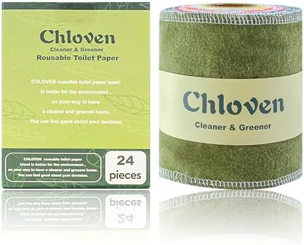 Amazon.com: FuWeave 30 Pack Reusable Toilet Paper Towels Bidet Towels ...