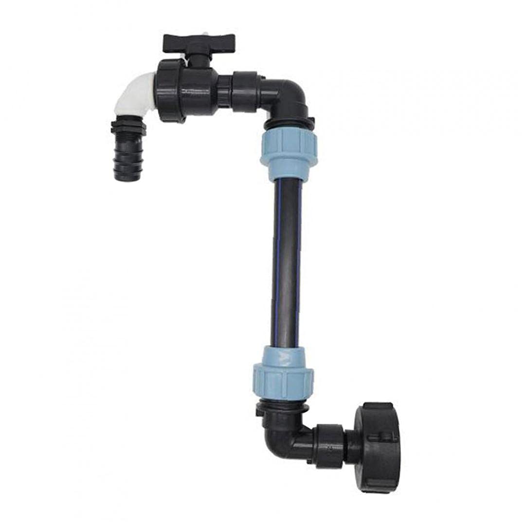 Buy Odoukey IBC Rainwater Tank Connector Fitting PE Pipe IBC Adapter ...