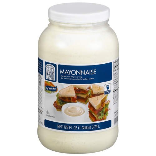 Amazon.com : Bakers & Chefs Mayonnaise - 1gal : Grocery & Gourmet Food