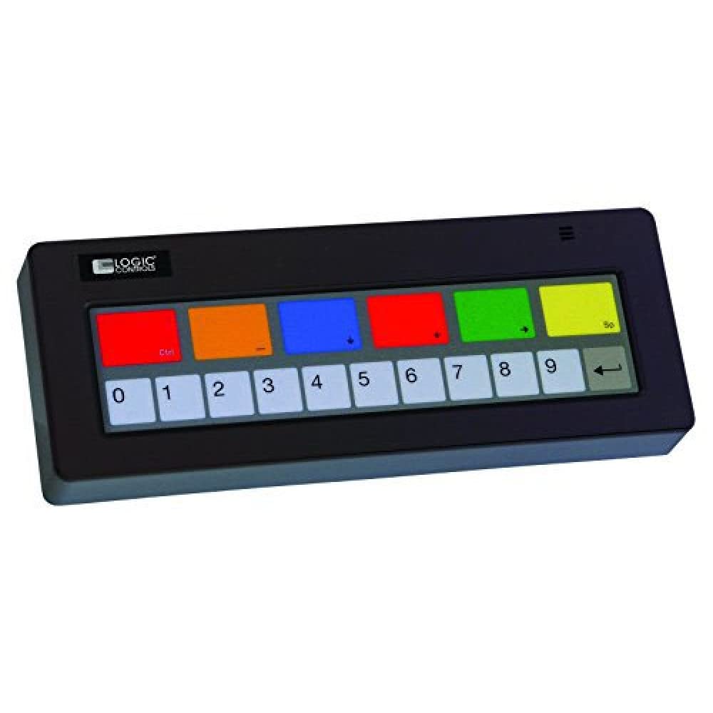 Amazon.com: Logic Controls Kb1700u-D-Bk Keyboard : Electronics
