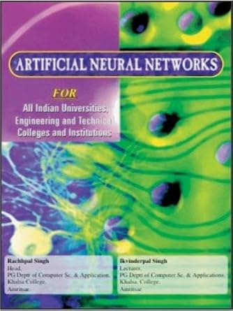 Buy Artificial Neural Networks Book Online at Low Prices in India ...