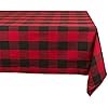 Amazon.com: DII Buffalo Check Collection, Classic Farmhouse Tablecloth ...
