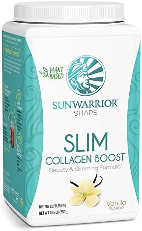 Amazon.com: Sunwarrior Vegan Collagen Building Powder Protein Peptide with Biotin Vitamin C ...