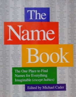 The Name Book: Cader, Michael: 9780836235739: Amazon.com: Books
