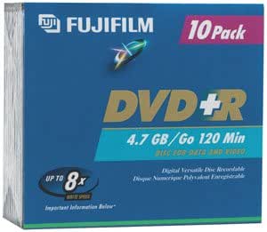 Fuji Film 25302210 Recordable DVD+R : Buy Online at Best Price in KSA ...