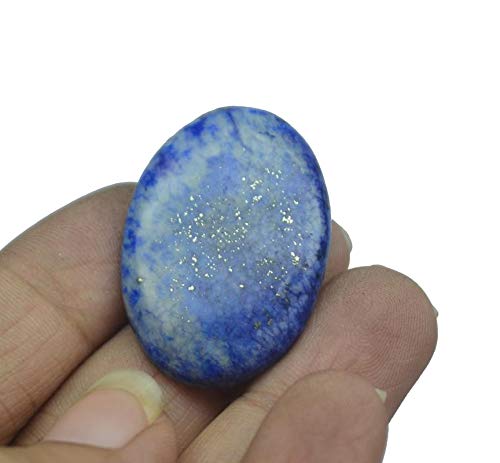 Manomay International Lapis Lazuli 44 Ct. Natural Certified Real Fine ...