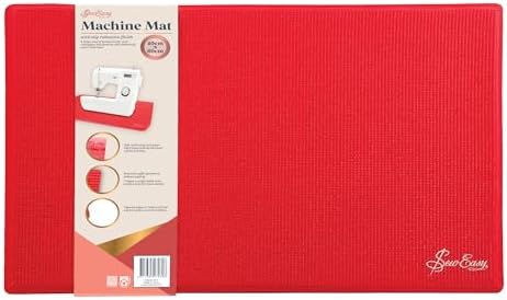 Sew Easy Sewing Machine Mat – 40 x 60cm Reduces Slipping, Noise ...