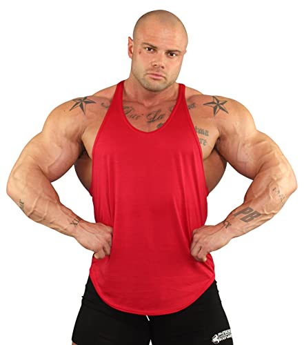 Physique Bodyware Men's No Logo Y Back Stringer Tank Top. Made in ...