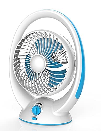 Buy jUNELEO (JL-8215) - BLUE COLOUR Rechargeable Table Fan, 6 Inch Mini ...