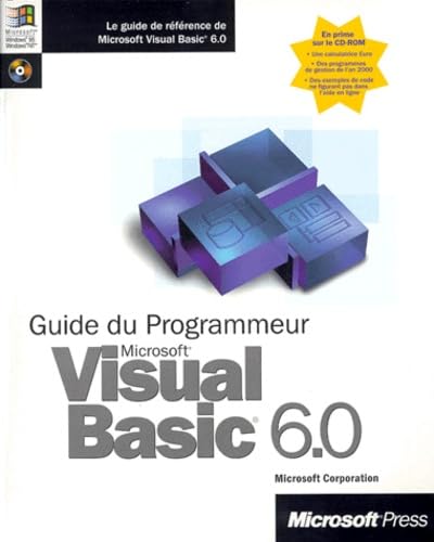 Amazon.fr - Visual Basic 6.0. Guide du programmeur - Microsoft Corporation - Livres